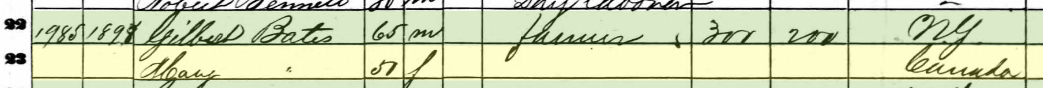 Confirming The Birth Year For Mary Udell - Bates Genealogy